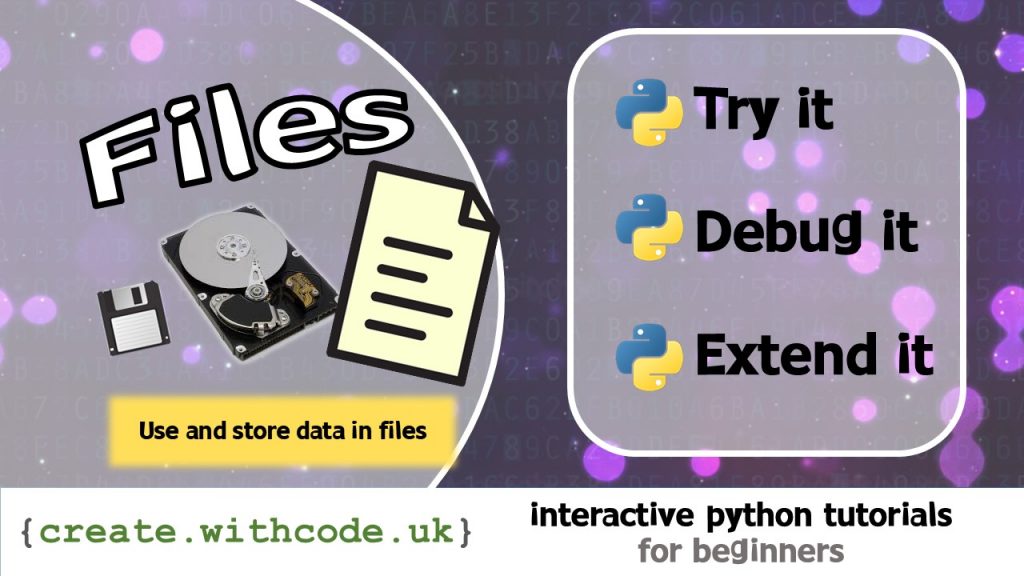 13 Writing Data To A File In Python