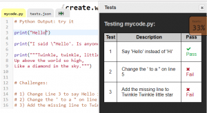 Create your own self-marking python tests | blog.withcode.uk