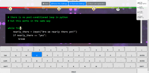 Free computing code typing game now supports Python, C# and VB.NET