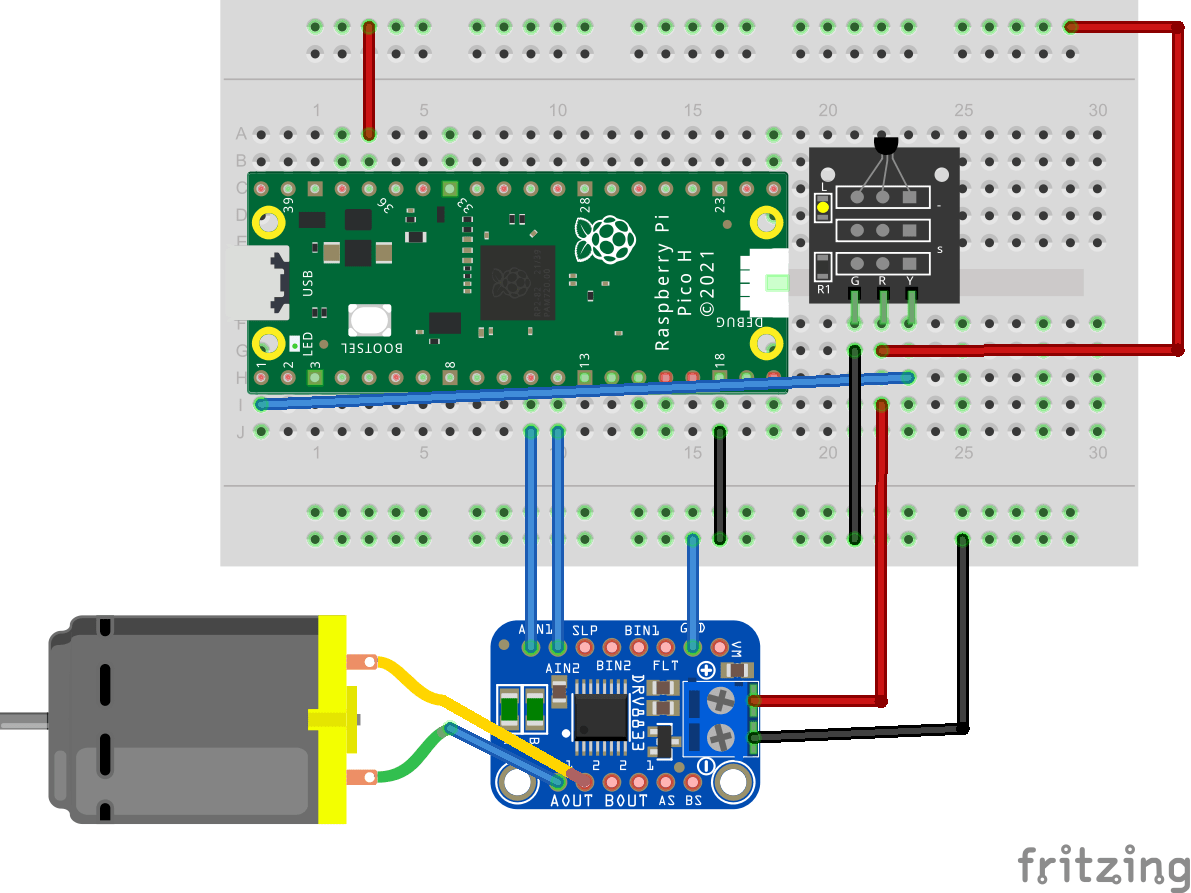Adventures in Electronics 3: 18B20 Temperature Sensor with motor